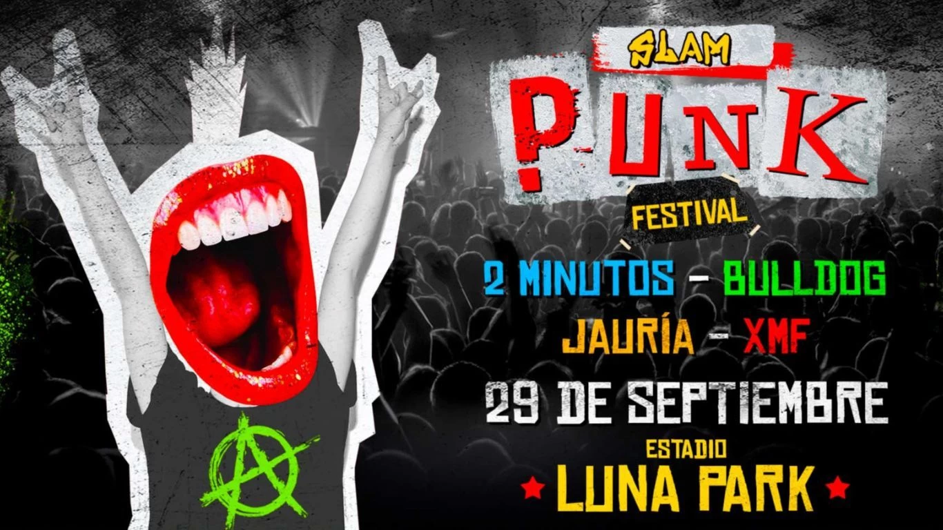 [SORTEO] ¿Querés vivir un festival a puro punk? - FM Rock & Pop 95.9